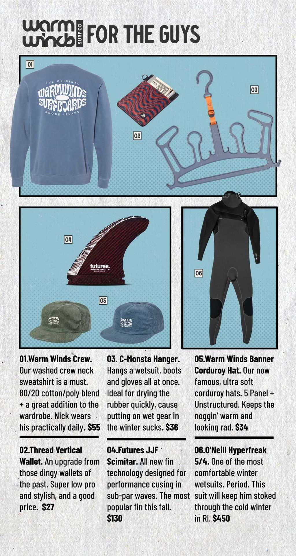 Holiday Gift Guide | Warm Winds